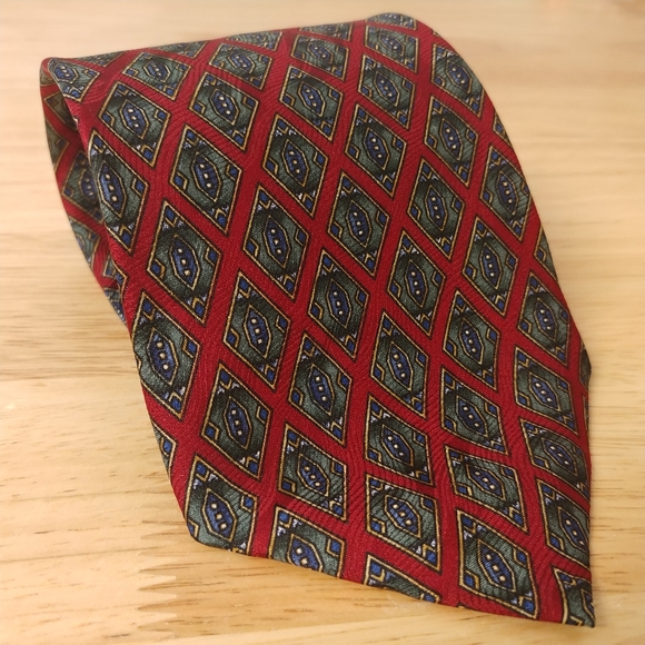 countess mara | Accessories | Countess Mara Vintage Geometric Necktie ...